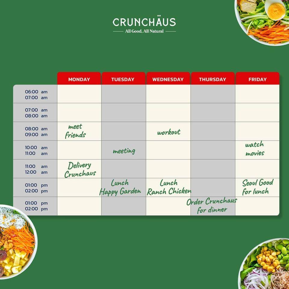 Menu at Crunchaus pub & bar, Surabaya, Pakuwon Mall - B1