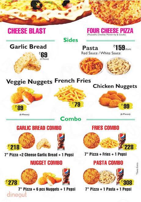 Menu at Chicago PIZZA Grand Mall Mansa Mansa, Mansa