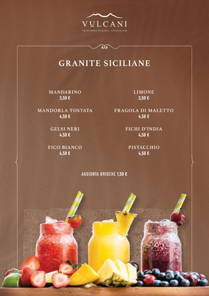 Menu da Vulcani pub & bar, Ostuni