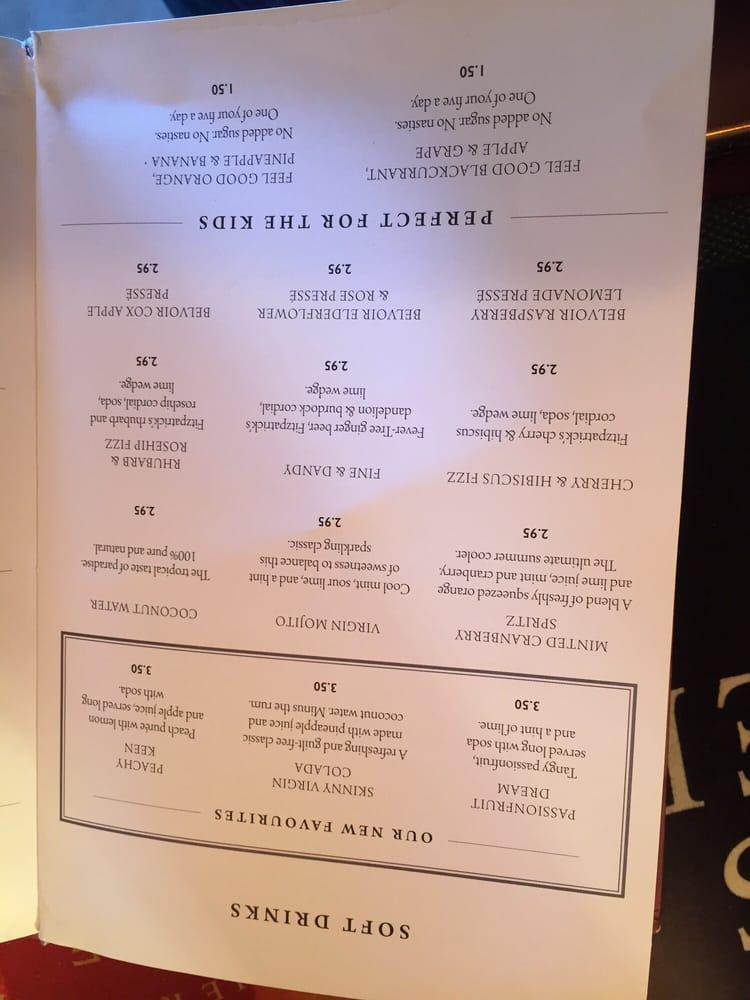 Menu at The White Horse pub & bar, Bearsted, The Green
