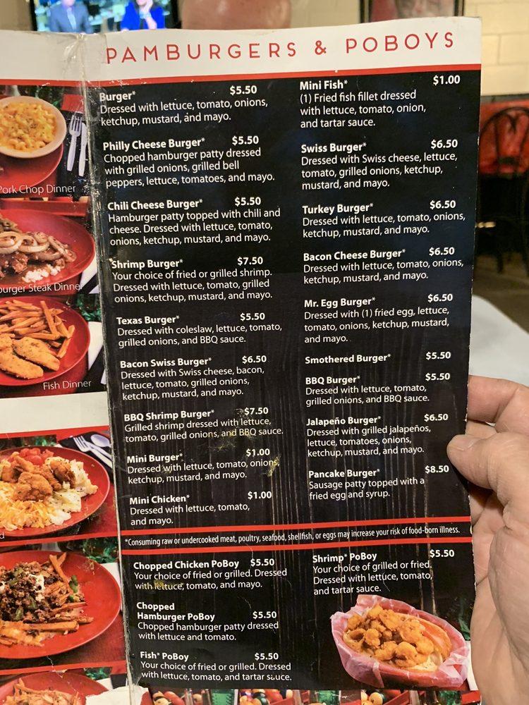 Menu at The Grill Reign restaurant, Gloverville, Augusta Rd