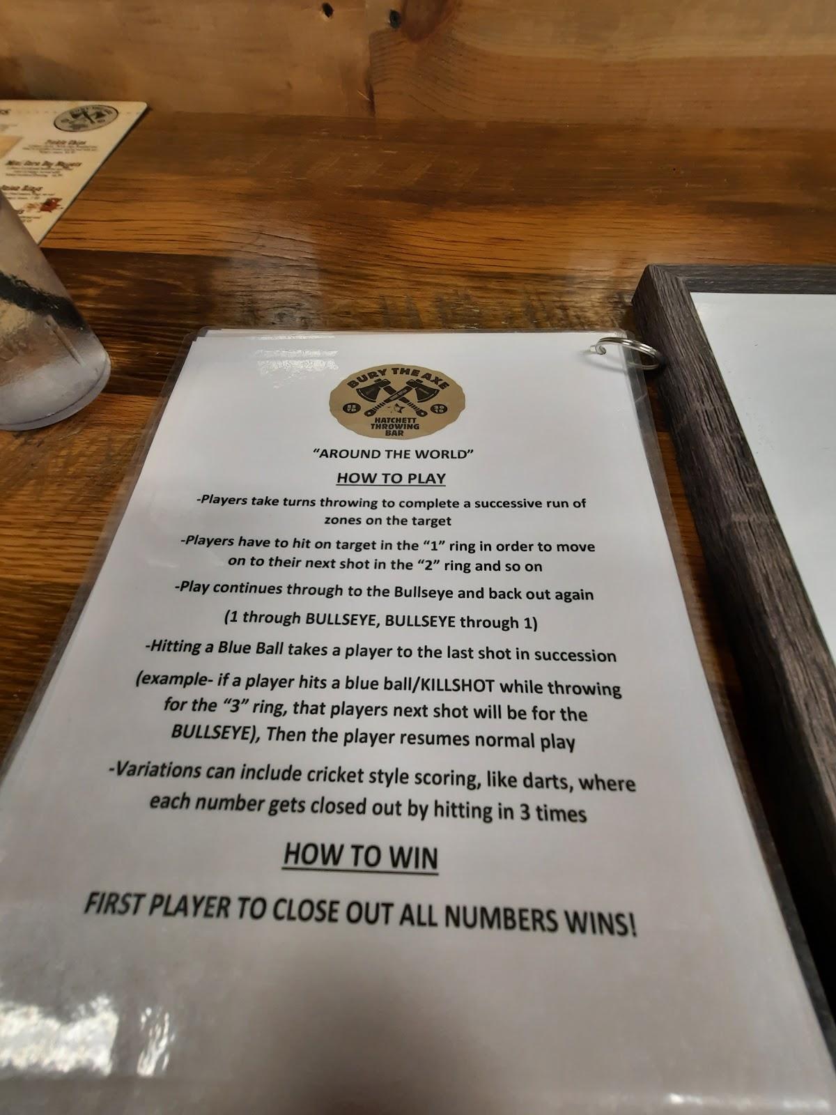 Menu at Hungry Buffalo pub & bar, Logan