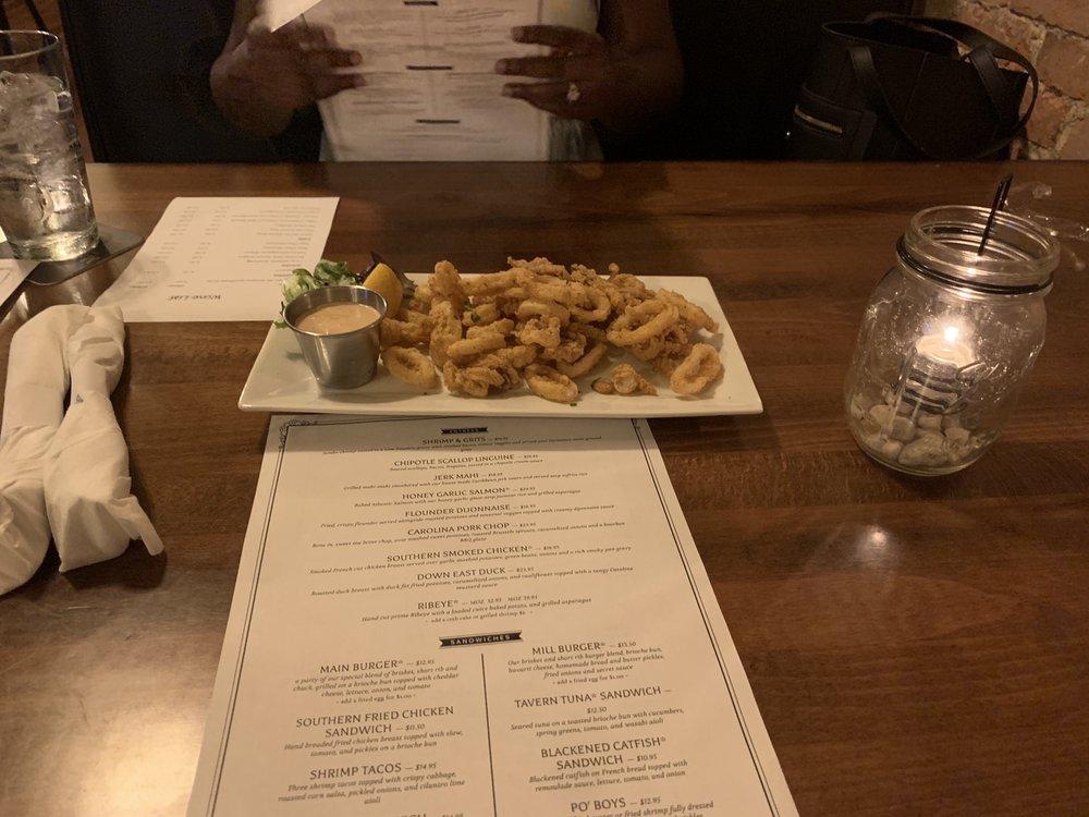 Menu at Main & Mill Oyster Bar & Tavern, Winterville
