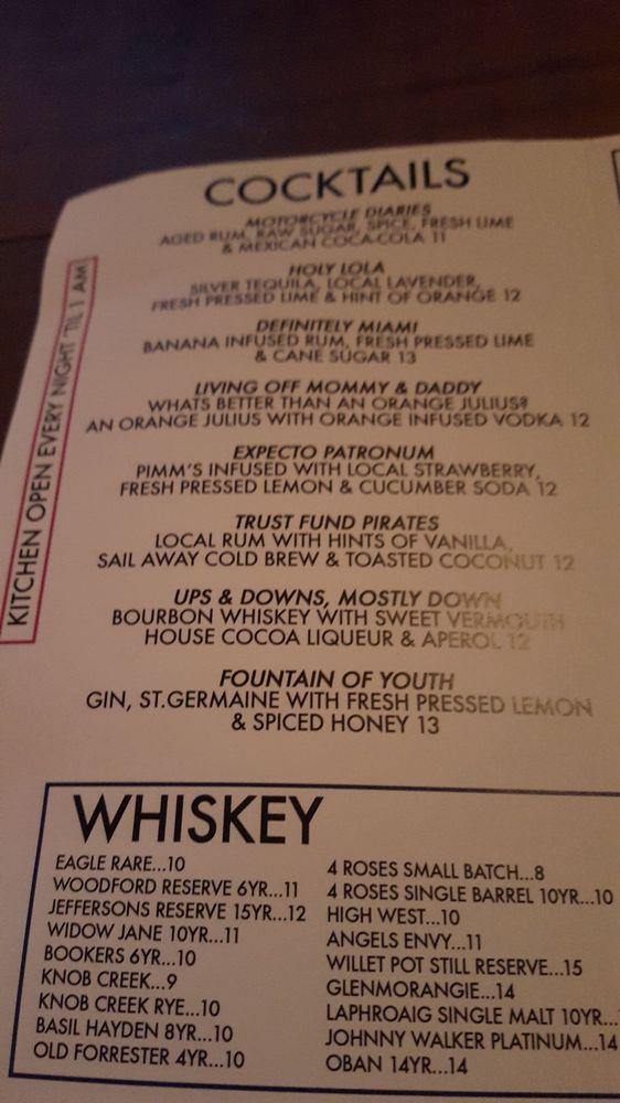Menu at South Shore Dive pub & bar, West Sayville