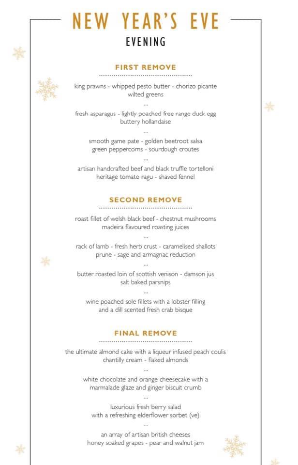 Menu at The Wild Fig restaurant, Liverpool