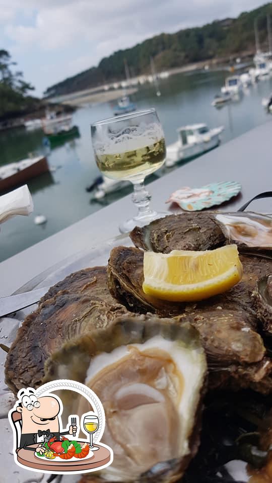 Chez Jacky restaurant, Riec-sur-Belon, Port de Bélon - Riec Sur Belon ...