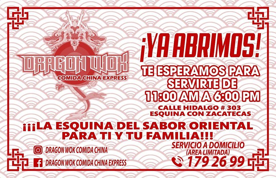 Dragon WOK comida china express, Ciudad Obregón - Restaurant reviews
