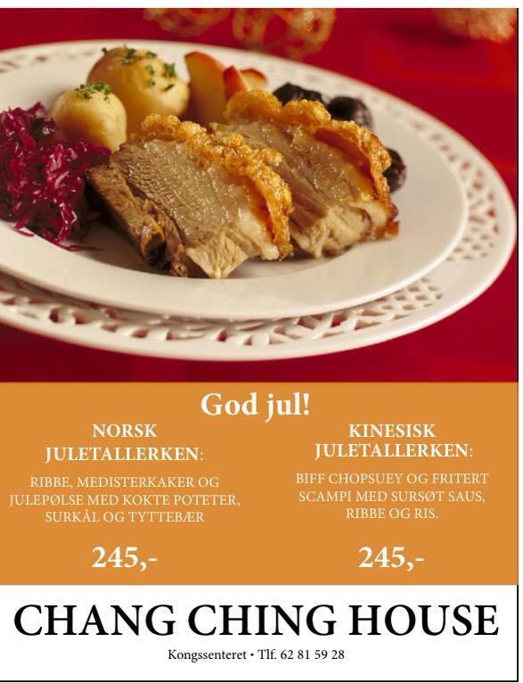 Carta del restaurante Chang Ching House, Kongsvinger