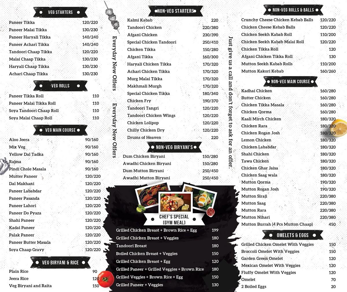 Menu at Knock And Serve Kitchen, New Delhi
