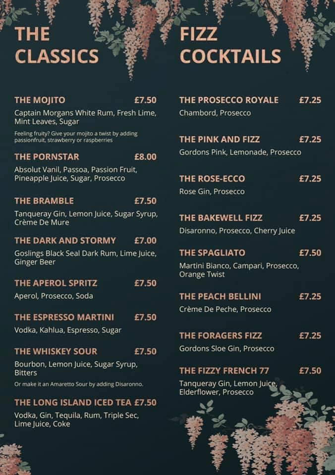 Menu at The Office Mirfield pub & bar, Mirfield