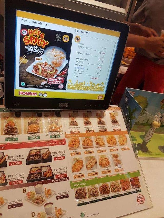 Menu at Java Net Cafe & Resto, Central Jakarta