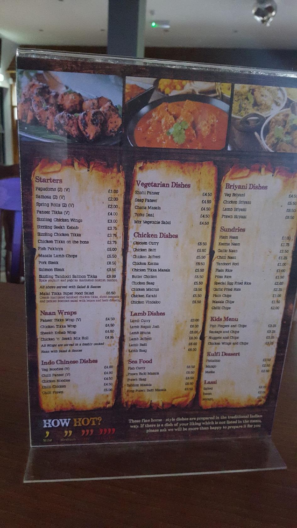 Menu at The Yew Tree - West Bromwich pub & bar, West Bromwich, Albion Rd