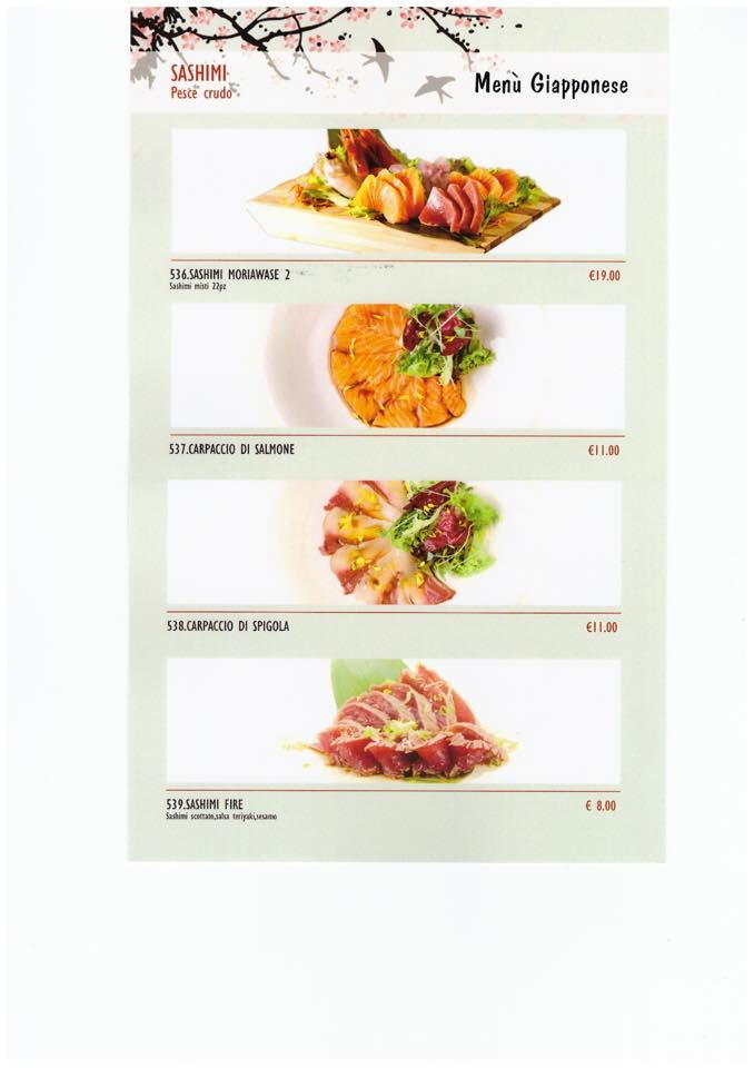 Menu da ChengDu Ristorante Cinese&Giapponese, Roma
