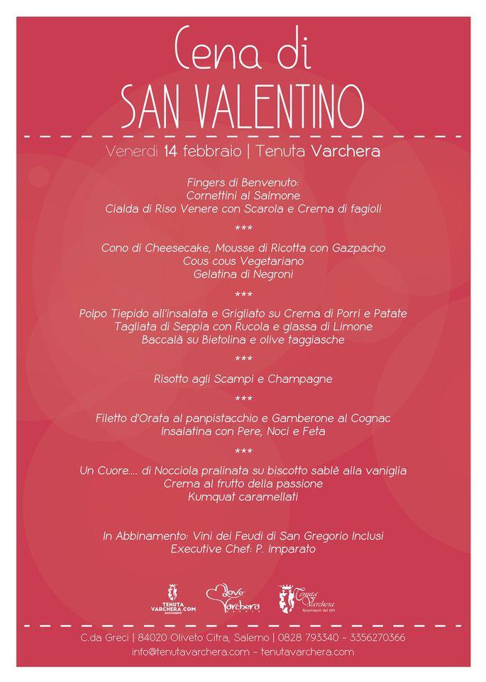 Menu da Tenuta Varchera ristorante, Oliveto Citra, Strada Comunale Isca
