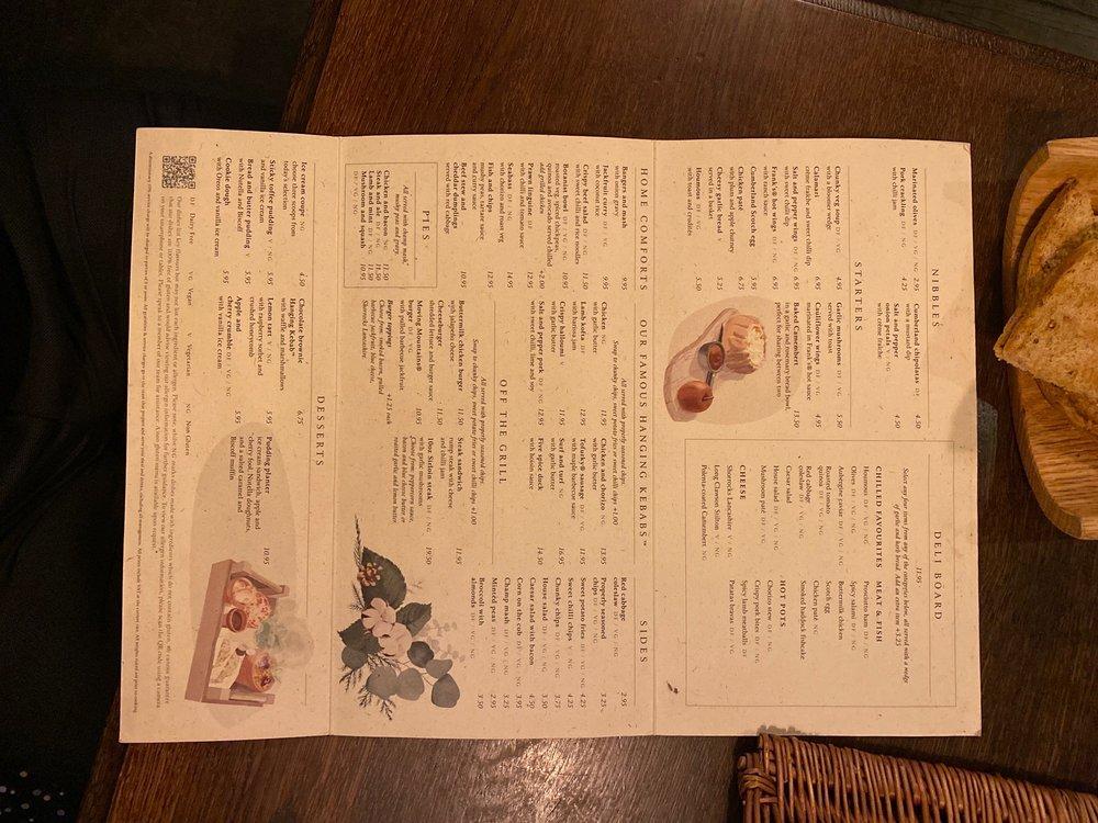 Menu at The Botanist Bar & Restaurant Coventry, Coventry