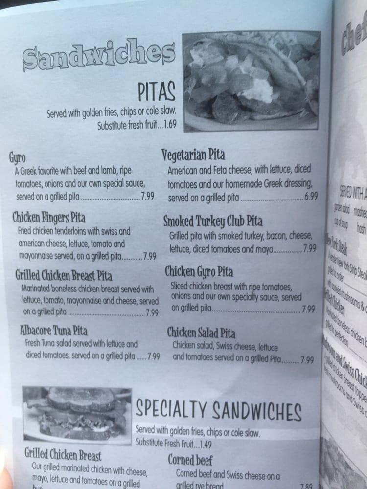 Menu at Honey Tree Cafe, Sarasota