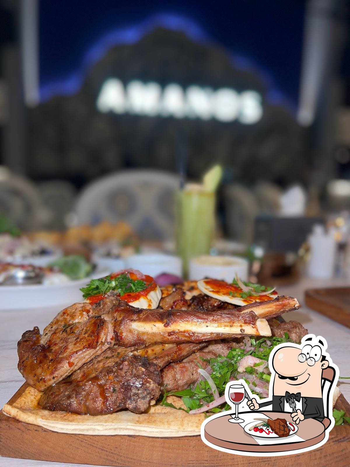 Amanos Restaurant & Cafe, Dubai - Restaurant menu and reviews