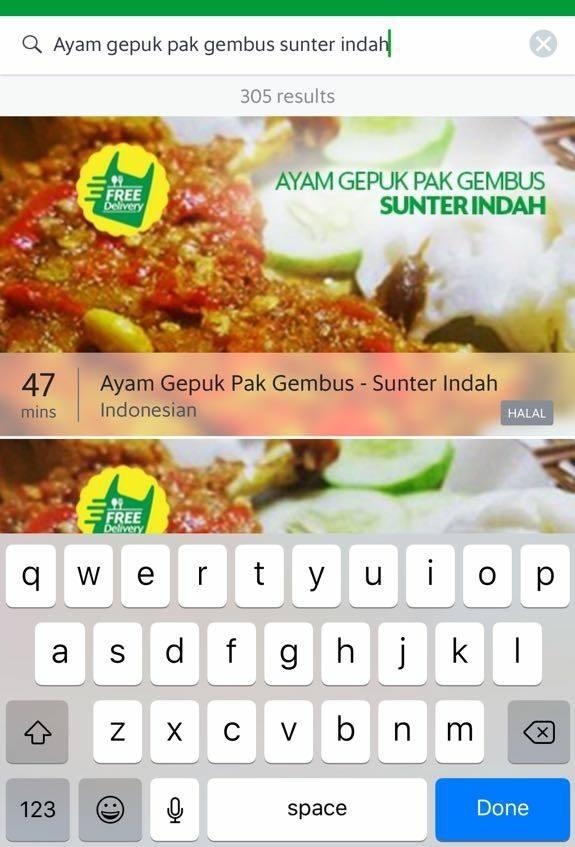 Menu at Ayam Gepuk Pak Gembus Sunter Indah restaurant, North Jakarta ...