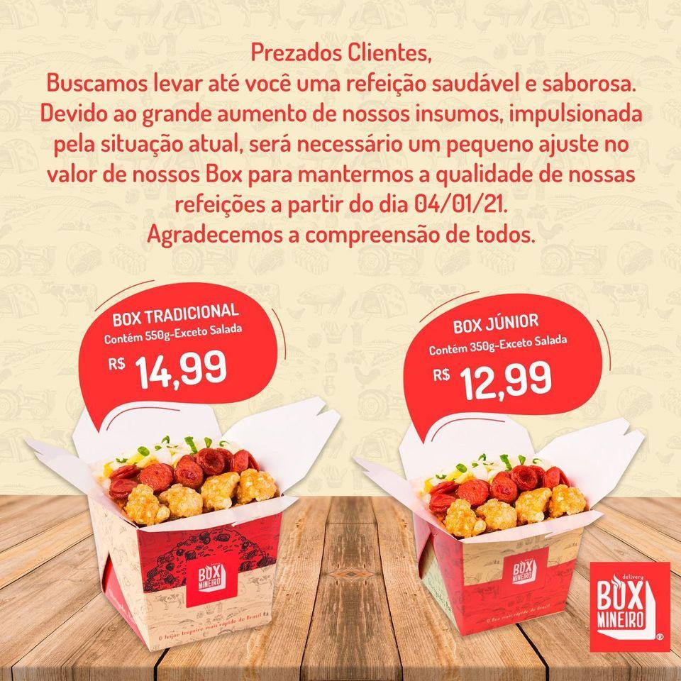 Box Mineiro Delivery restaurante, Coronel Fabriciano - Avaliações de ...