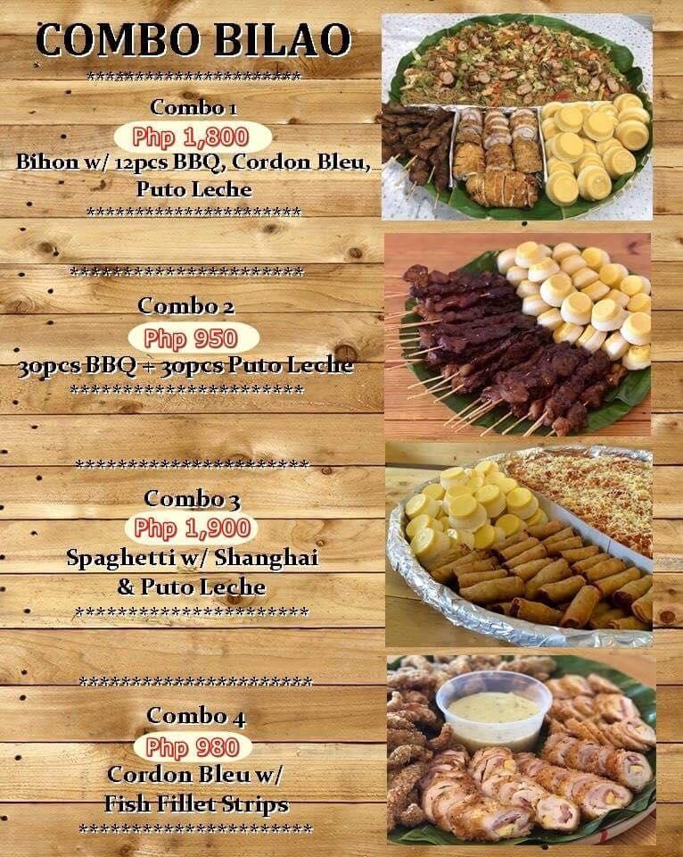 Menu at Mama Botz Food House restaurant, Olongapo