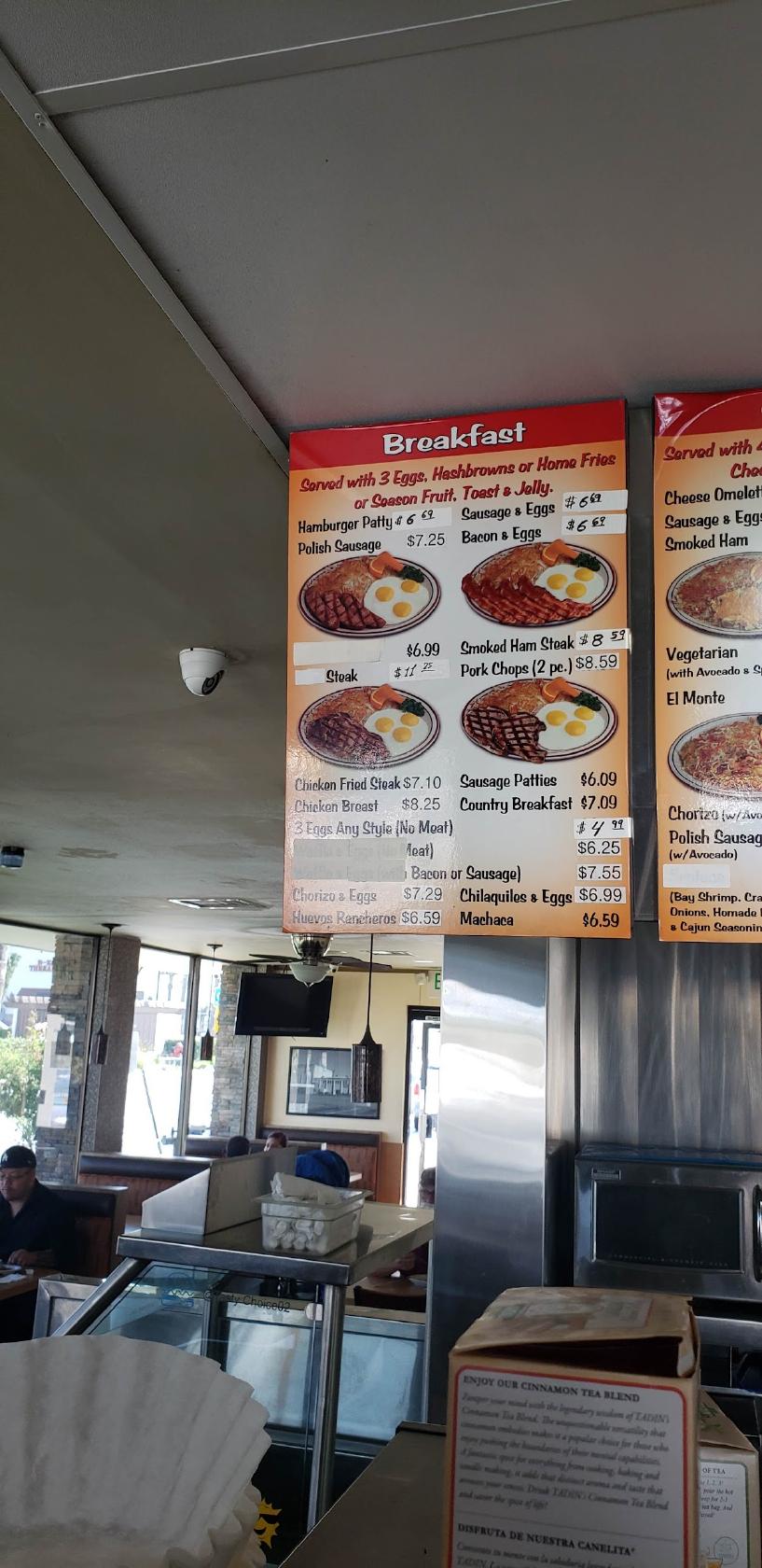 Menu at Tasty Choice To Eat restaurant, South El Monte