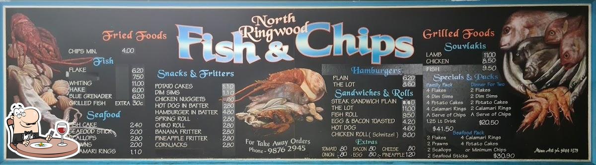 North Ringwood Fish and Chips in Ringwood North - Restaurant menu and ...