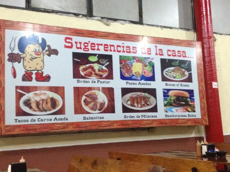 Carta del restaurante El Fogon, Saltillo, Calle Mariano Abasolo Nte. 2405