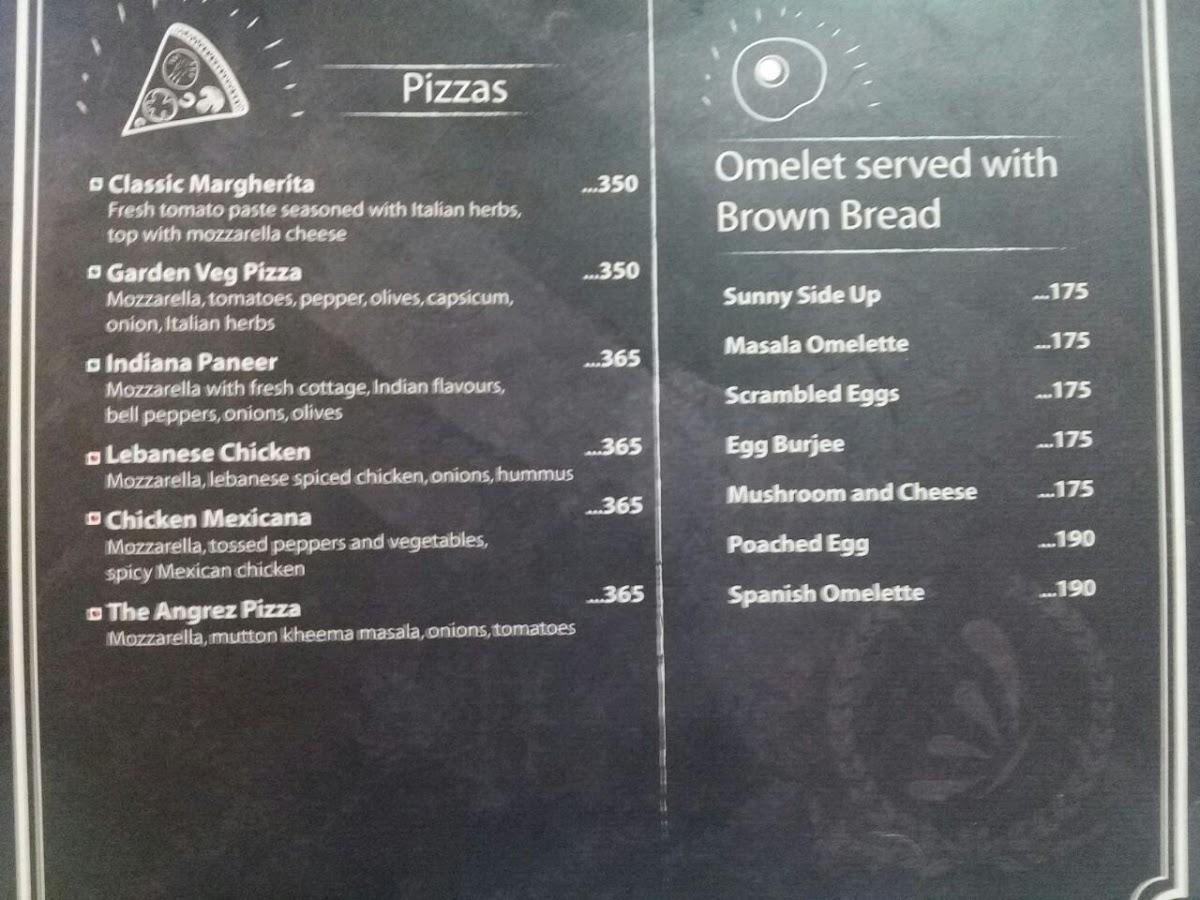 Menu at Van Lavino Cafe & Patisserie, Hyderabad, Shop No 4