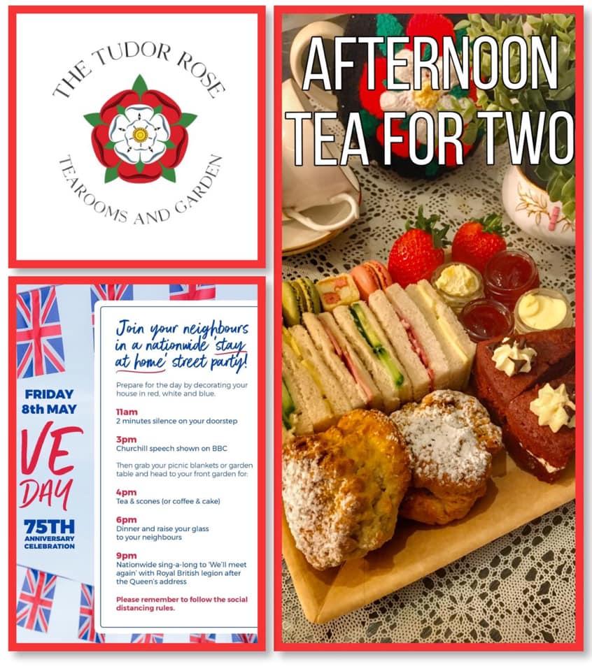 Menu at Tudor Rose Tearooms cafe, Plymouth
