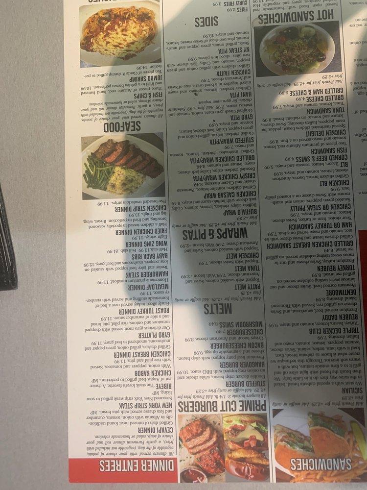 Menu at Stuffed Bun restaurant, Shelby charter Township