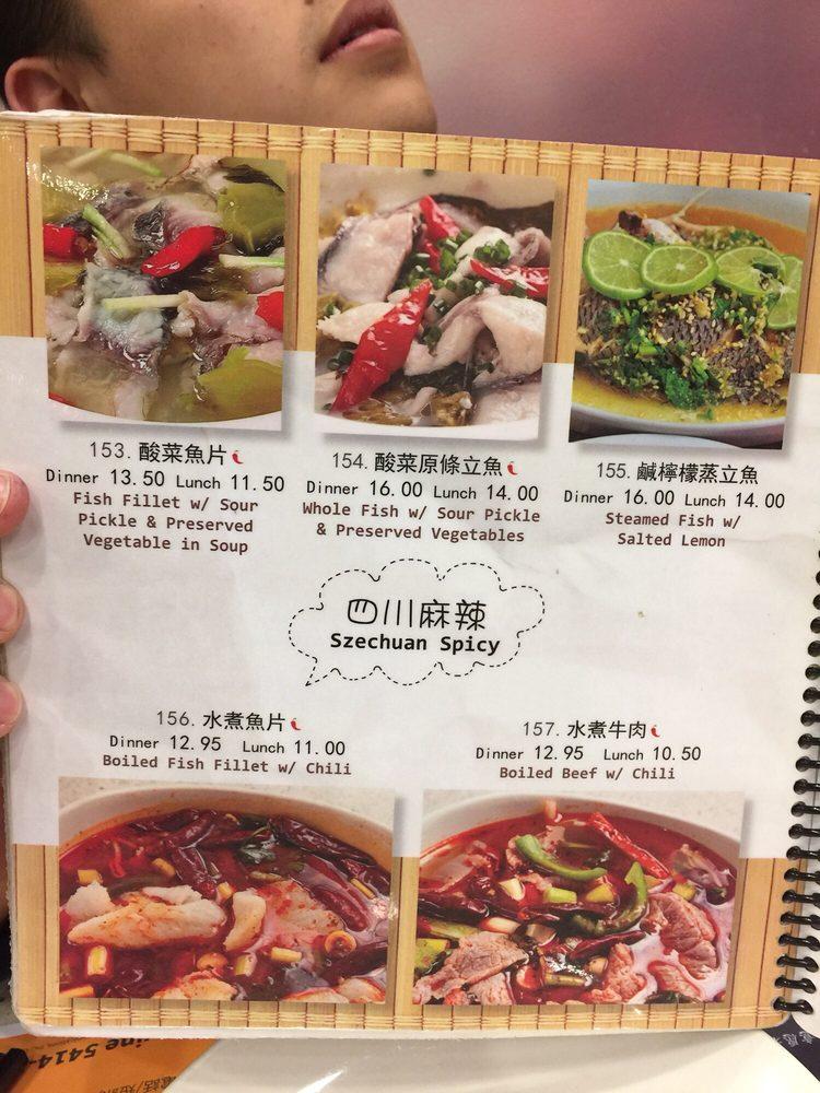Menu at Tasty Garden cafe, Irvine