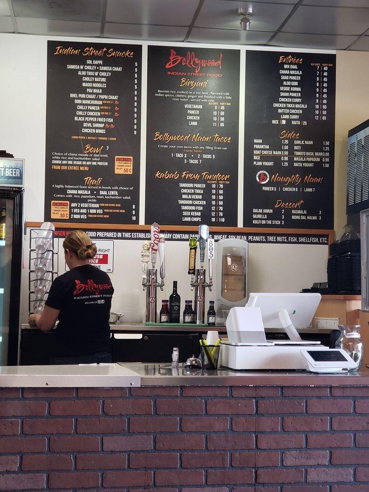 Menu at Bollywood Indian Street Food restaurant, Fresno
