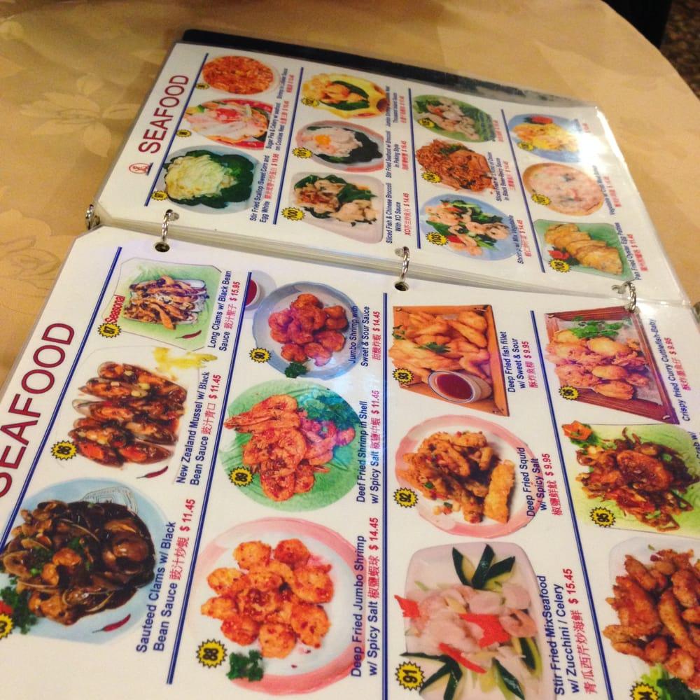 Menu at Dynasty House Seafood Restaurant, Toronto