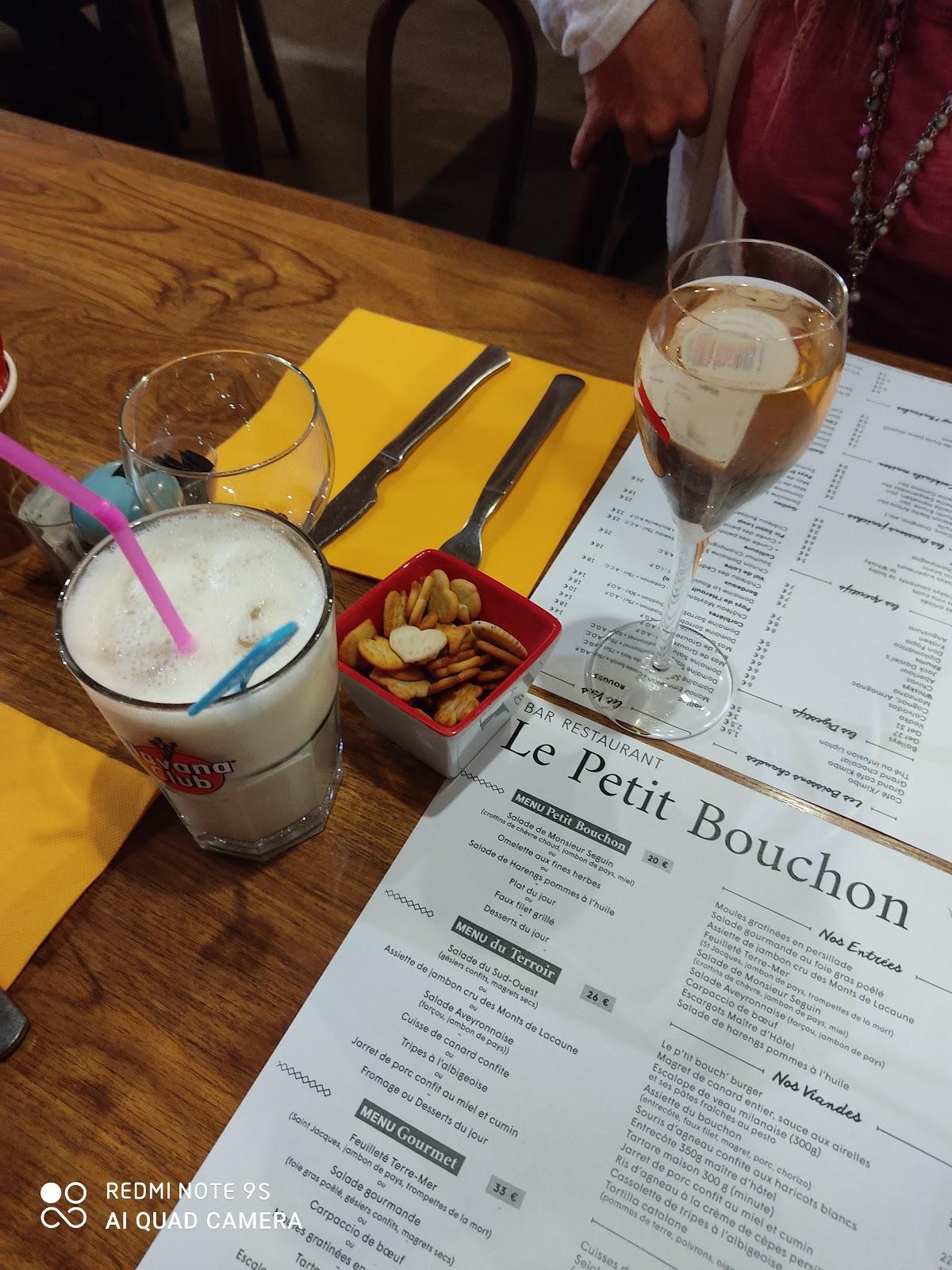 Menu at Restaurant Le Petit Bouchon, Albi