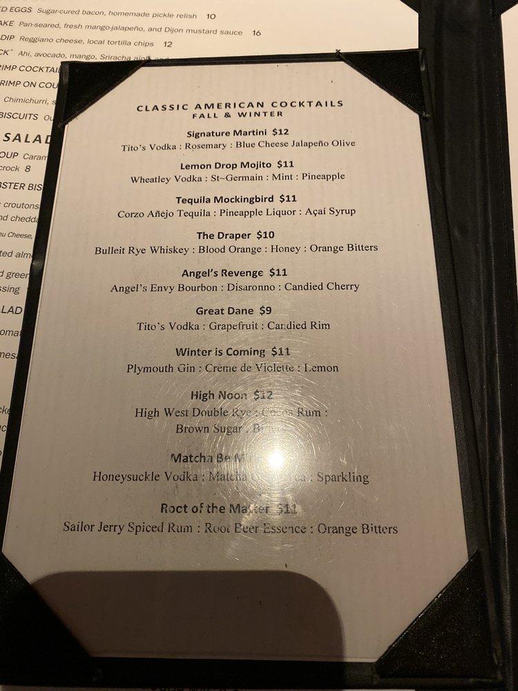 Menu at Stoney River Steakhouse and Grill, Louisville