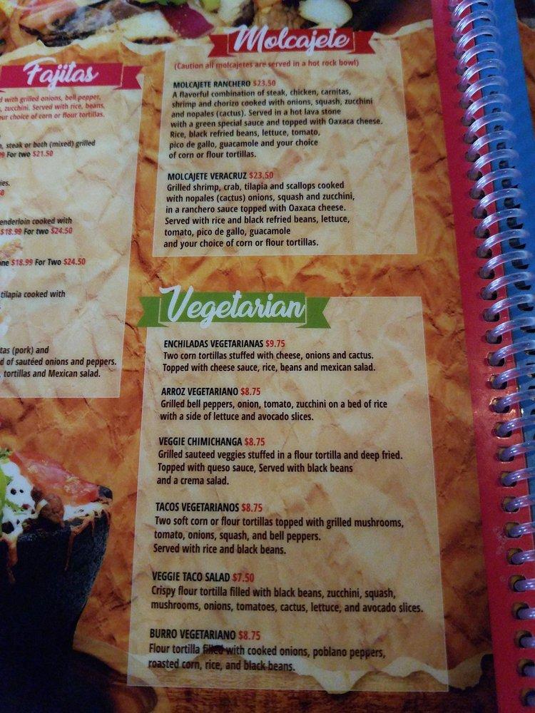 Menu at Rancho Loco Grill & Bar, Cannon Falls