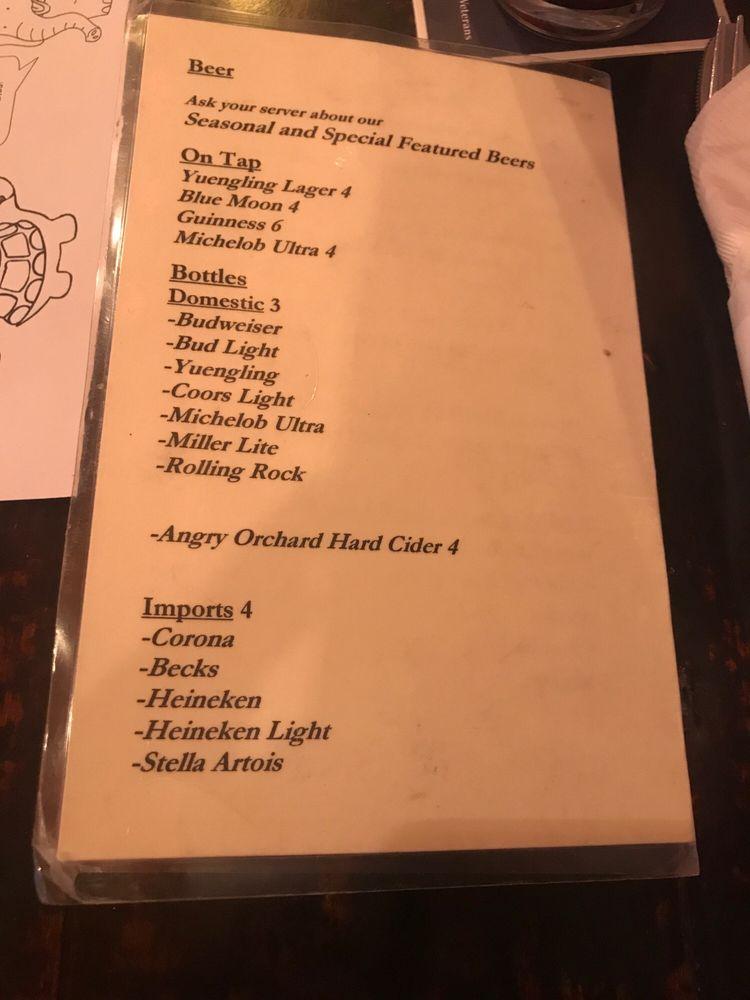 Menu at Historic Dimmick Inn pub & bar, Milford