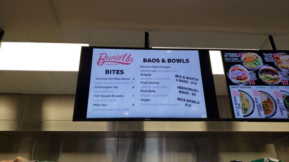 Menu at The Block Foodhall & Bar, North Bethesda