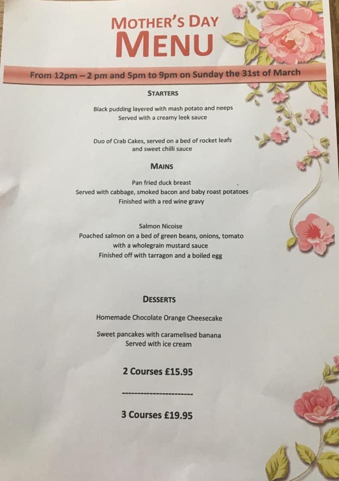 Menu at Cheers pub & bar, Huntly, The Square