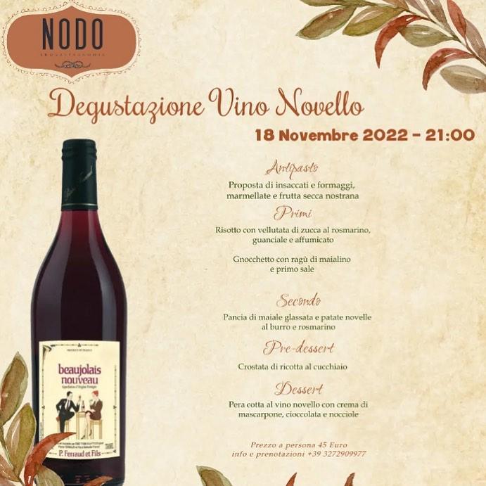 Menu da Nodo Enogastronomia ristorante, Realmonte