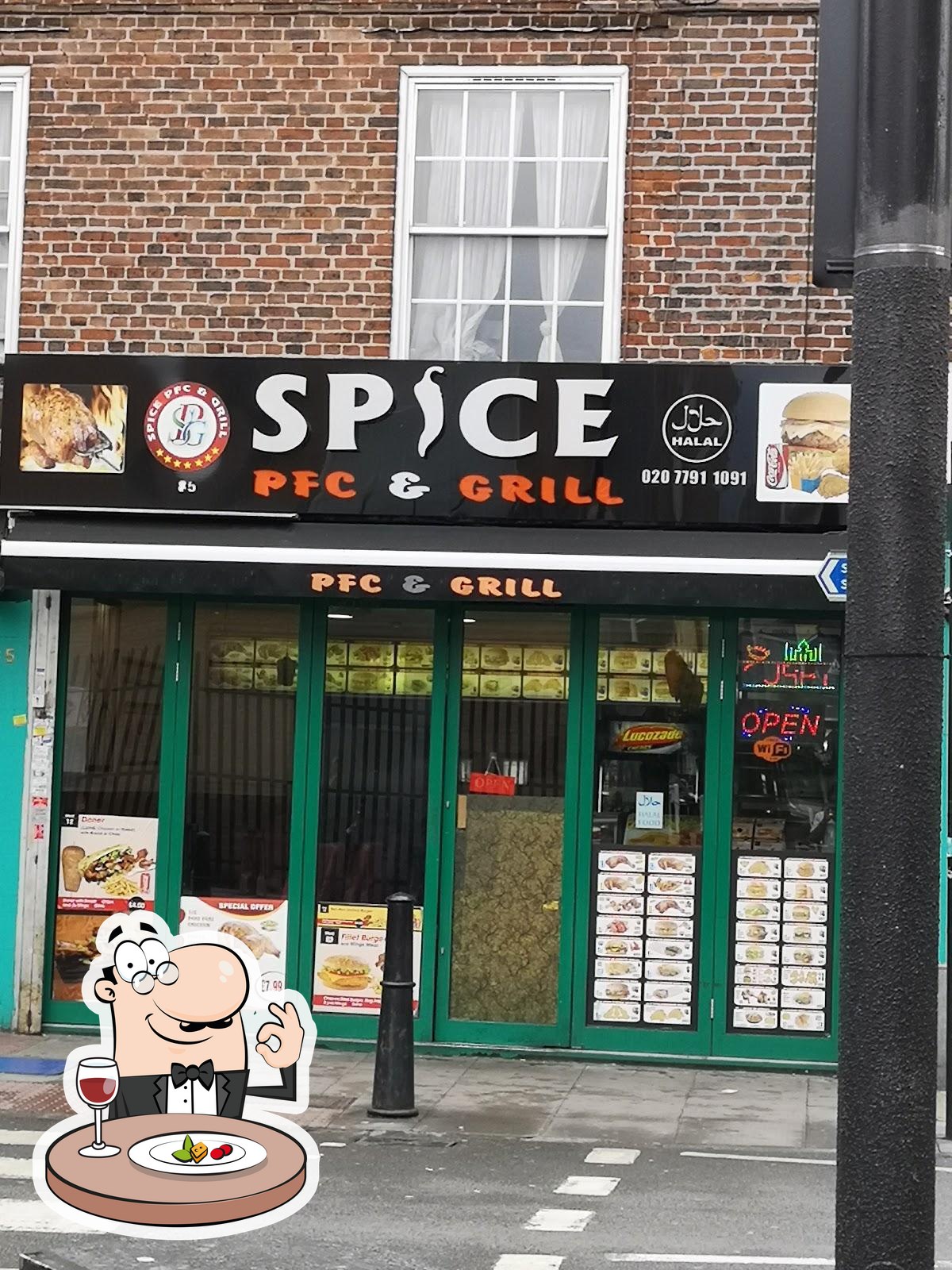 Spice Pfc & Grill in London - Restaurant menu and reviews