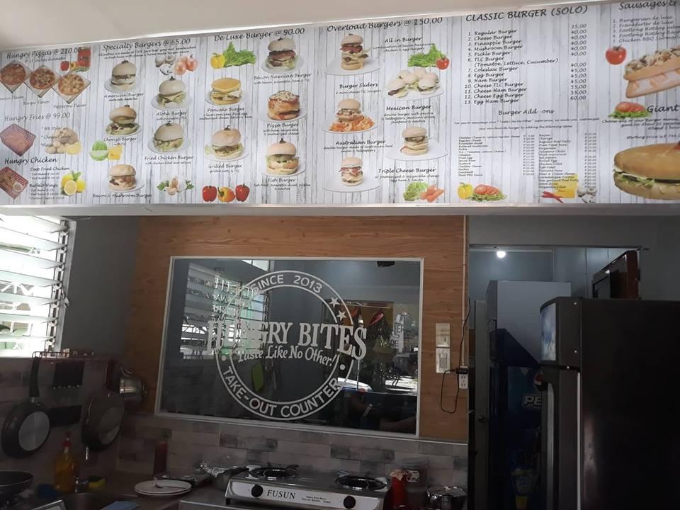 Carta del restaurante Hungry Bites El Salvador, El Salvador del Misamis