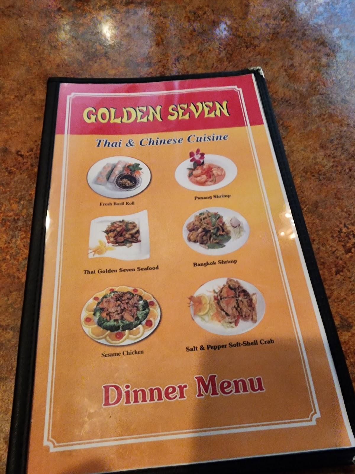 Menu at Golden Seven Suwanee restaurant, Suwanee