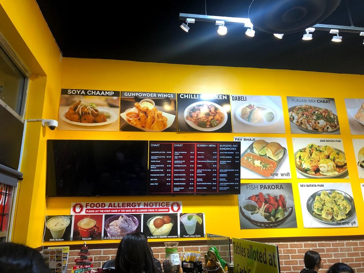 Menu at Apna Chaat House restaurant, Surrey, 120 St #201