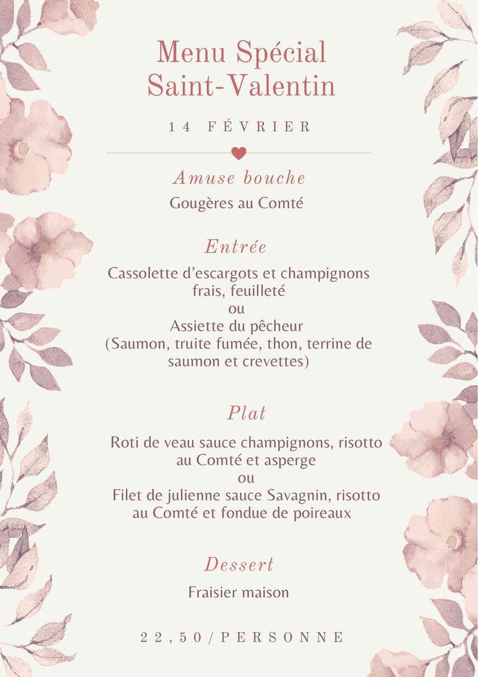 Menu au Chez David traiteur restaurant, Saint-Vit