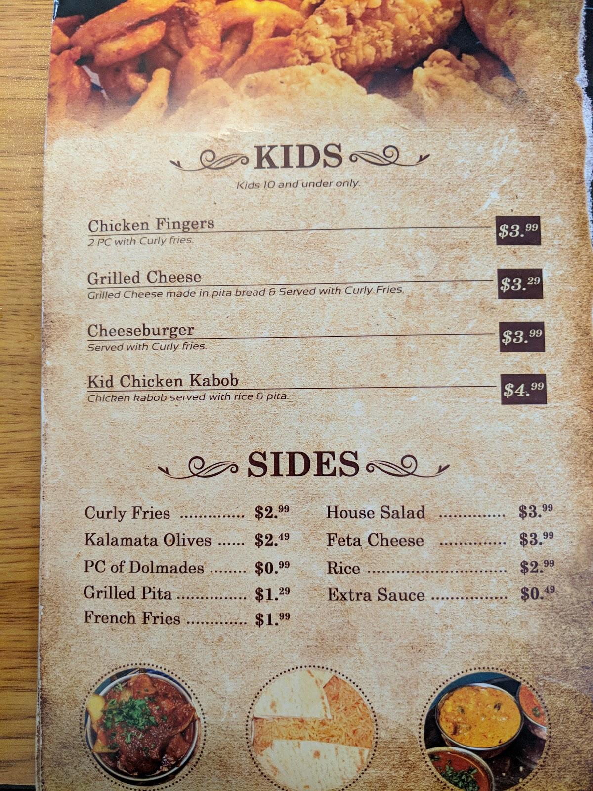Menu at Metropolis Grill Warner Robins restaurant, Warner Robins