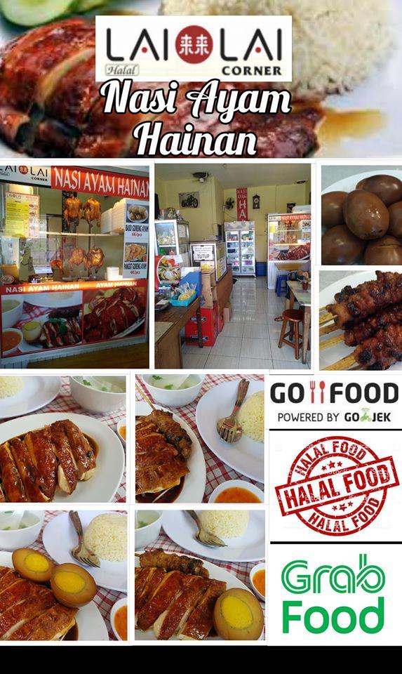 Menu at LAI LAI corner hainan chicken rice restaurant, Jimbaran