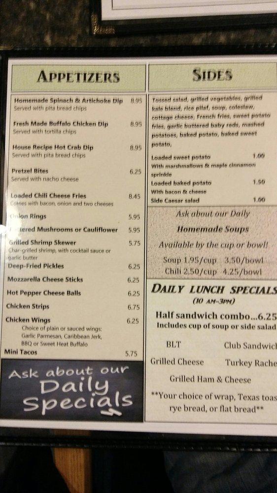 Menu at North Branch Bar & Grill, North Branch