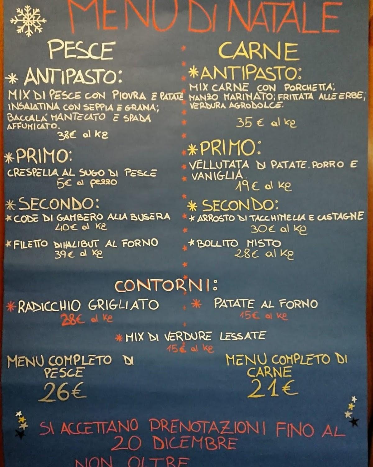 Menu da Rosticceria Alla Stretta ristorante, Portogruaro