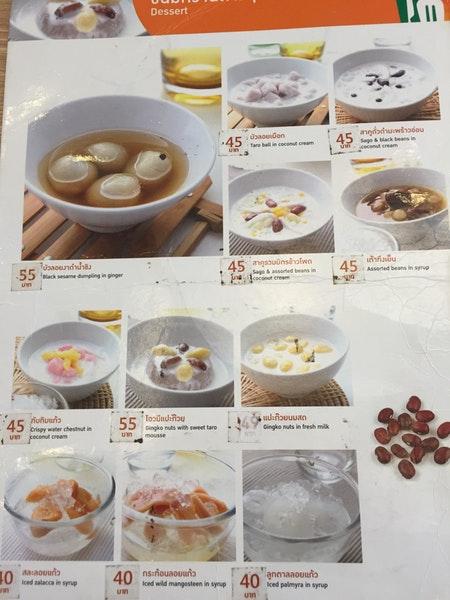 Menu at The kitchen plus restaurant, Lam Luk Ka